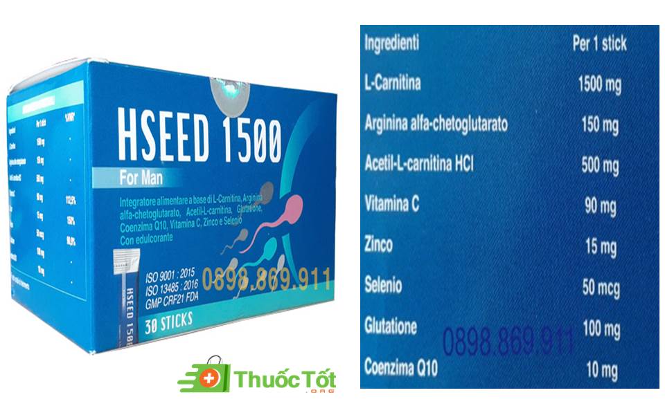 Hseed 1500 Là Thuốc Gì? Có Tốt Không? Giá Bao Nhiêu? Mua Ở Đâu?