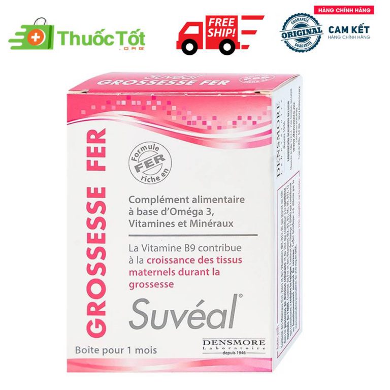 Suveal Grossesse Fer Densmore Pháp (hộp 30 viên)