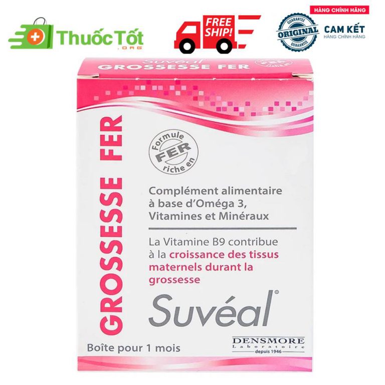 Suveal Grossesse Fer Densmore Pháp (hộp 30 viên)